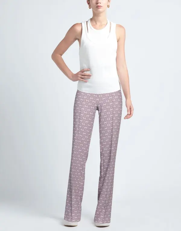 Elisabetta Franchi High Waisted Bootcut Pants