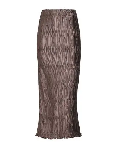 BY MALENE BIRGER Maxi Skirt Taupe Size Polyester - Grey