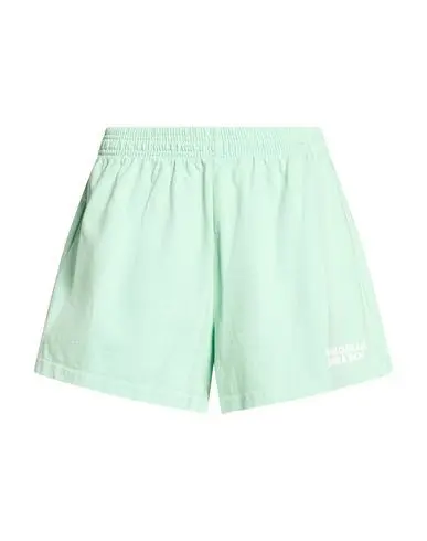 SPORTY & RICH Jersey High-waisted Athletic Shorts - Green