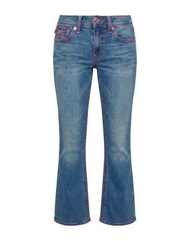 True Religion Jeans Size Cotton, Polyester, Viscose, Elastane - Blue