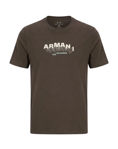 Armani Exchange T-shirt Size Cotton, Elastane - Khaki