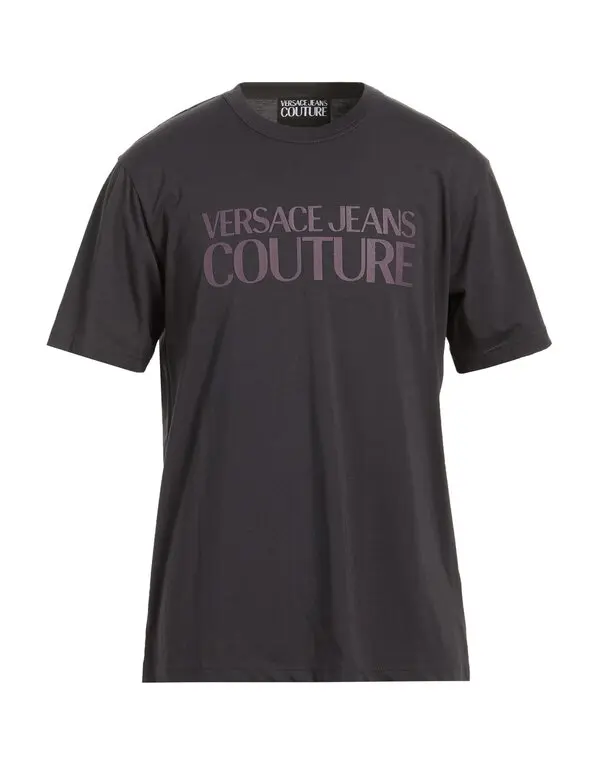 Versace T-shirt Charcoal Size Cotton