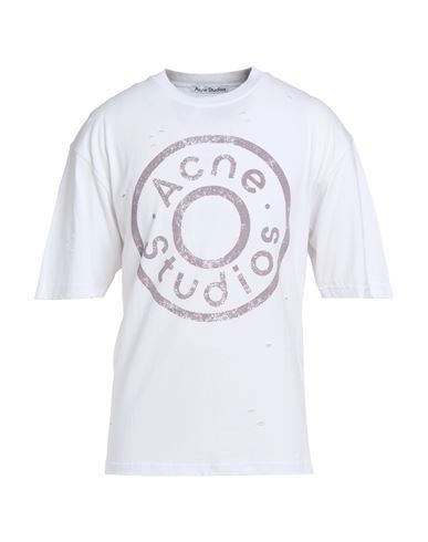 Acne Studios T-shirt Size Cotton, Polyester - White