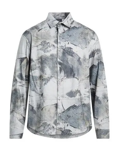 Paul & Shark Shirt Slate Size Cotton - Blue