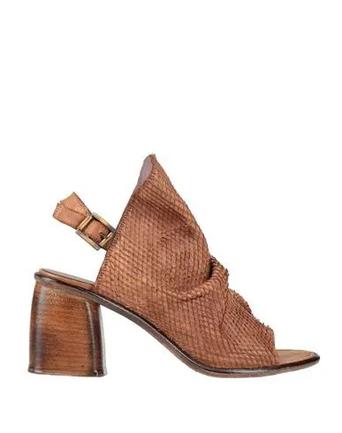 JP/DAVID Sandals Tan Size Leather - Brown