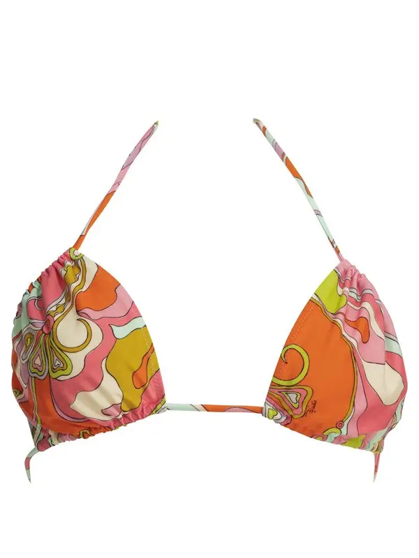 Emilio Pucci Orchidee' Bikini Top