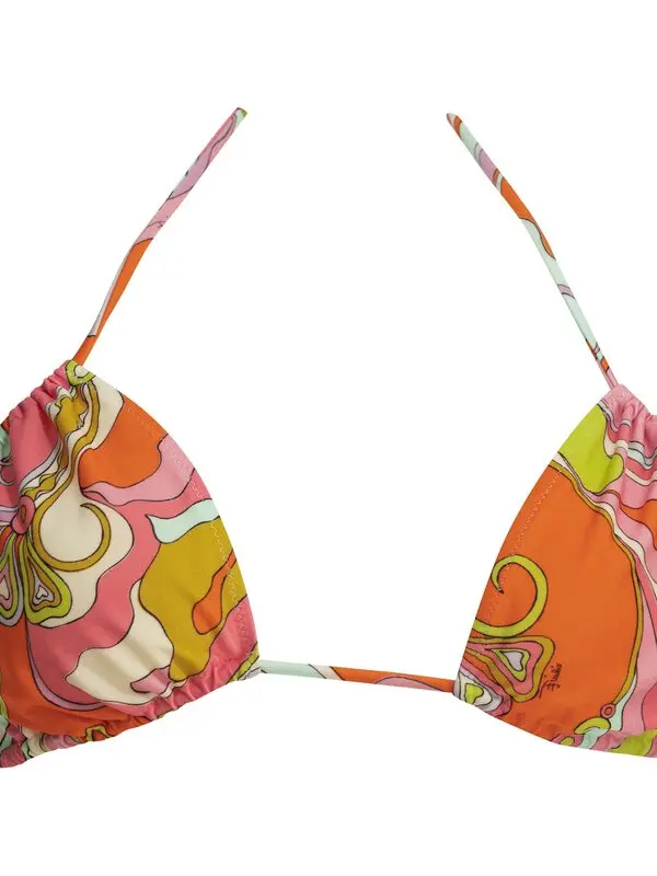 Emilio Pucci Orchidee' Bikini Top