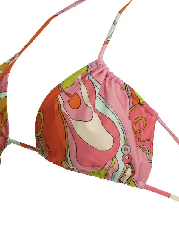 Emilio Pucci Orchidee' Bikini Top