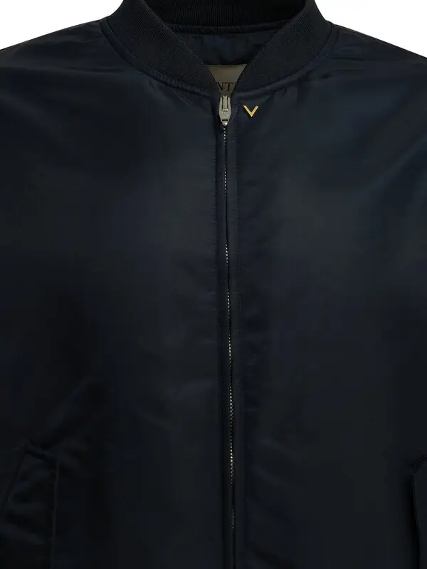 Valentino Garavani V Gold' Bomber Jacket