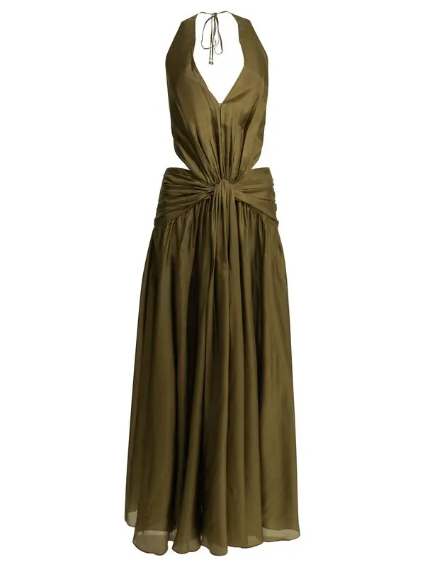 Zimmermann Indra' Long Dress - Green
