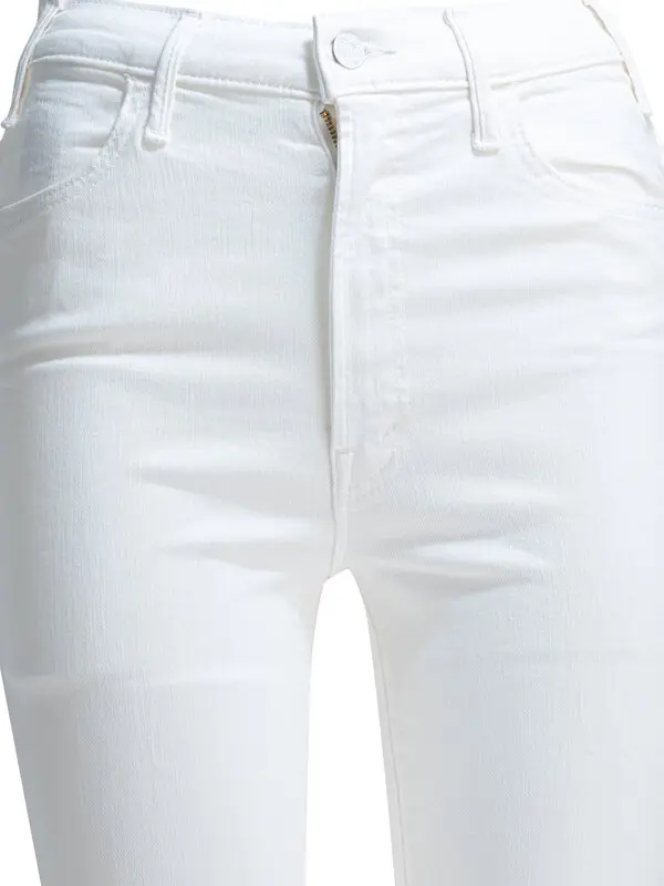 MOTHER Hustler Ankle Fray' Flared Jeans