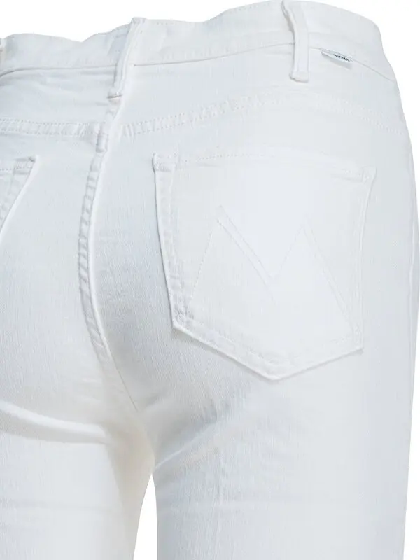 MOTHER Hustler Ankle Fray' Flared Jeans