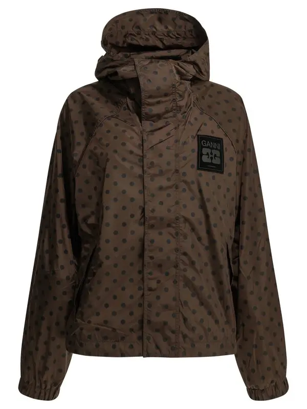 GANNI Light Polka Dot Jacket