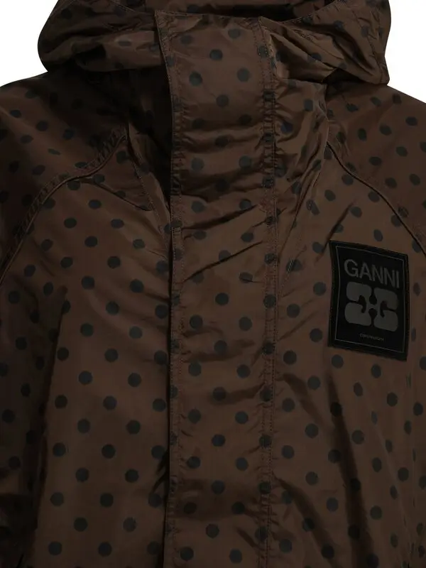 GANNI Light Polka Dot Jacket