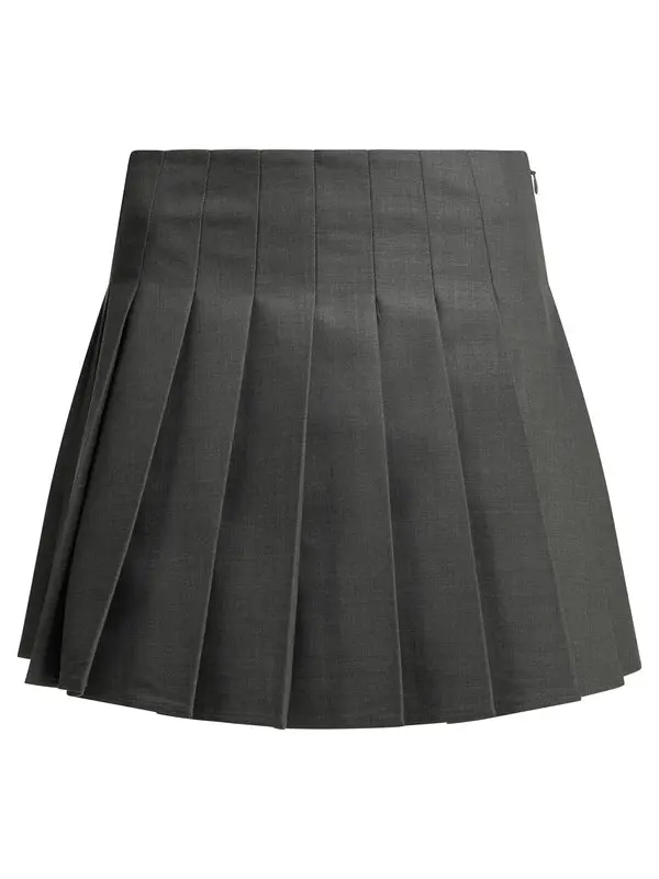 SELF-PORTRAIT Pleated Miniskirt