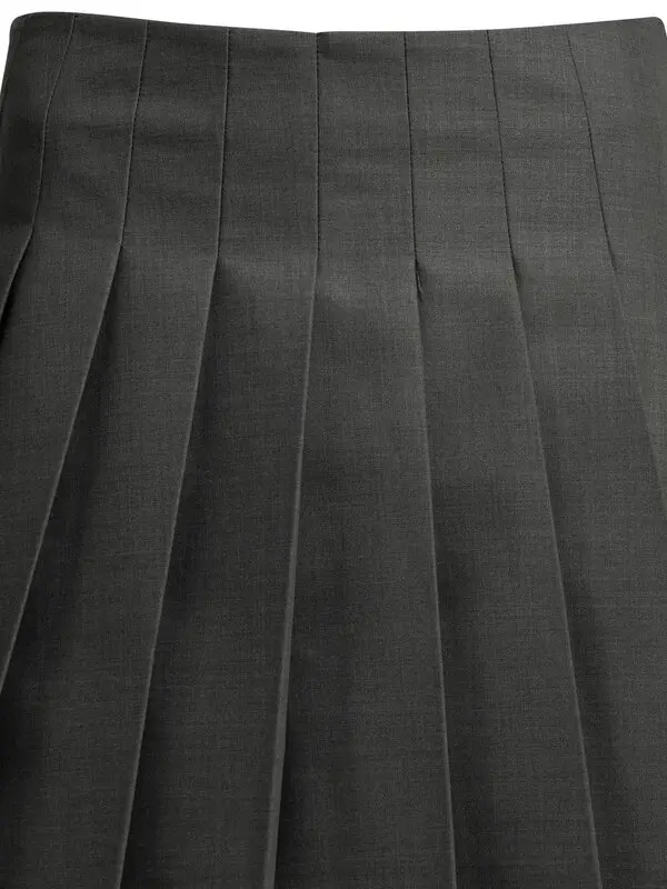 SELF-PORTRAIT Pleated Miniskirt