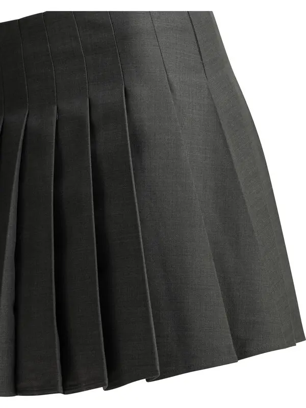 SELF-PORTRAIT Pleated Miniskirt