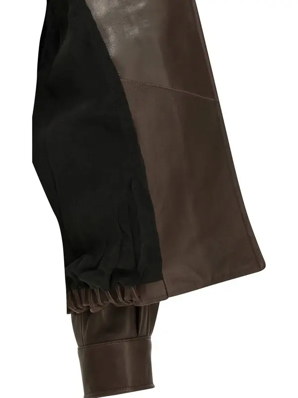 Nour Hammour Roland' Leather Jacket