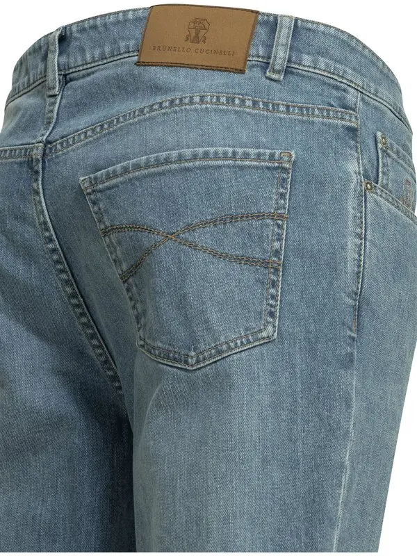 Brunello Cucinelli Straight Leg Jeans