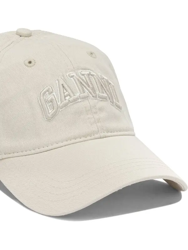 GANNI Baseball Cap With Logo