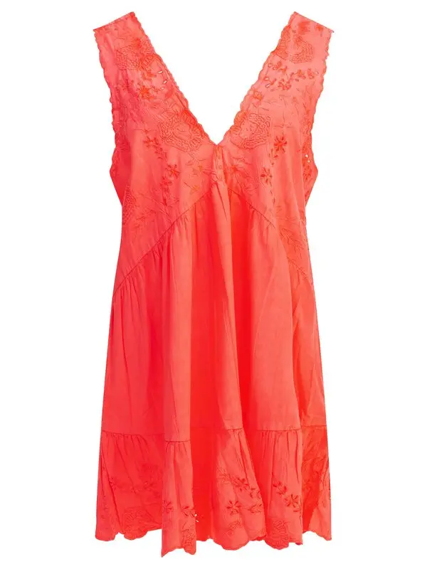 JULIET DUNN Short A Line Dress