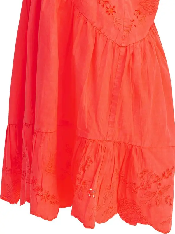 JULIET DUNN Short A Line Dress