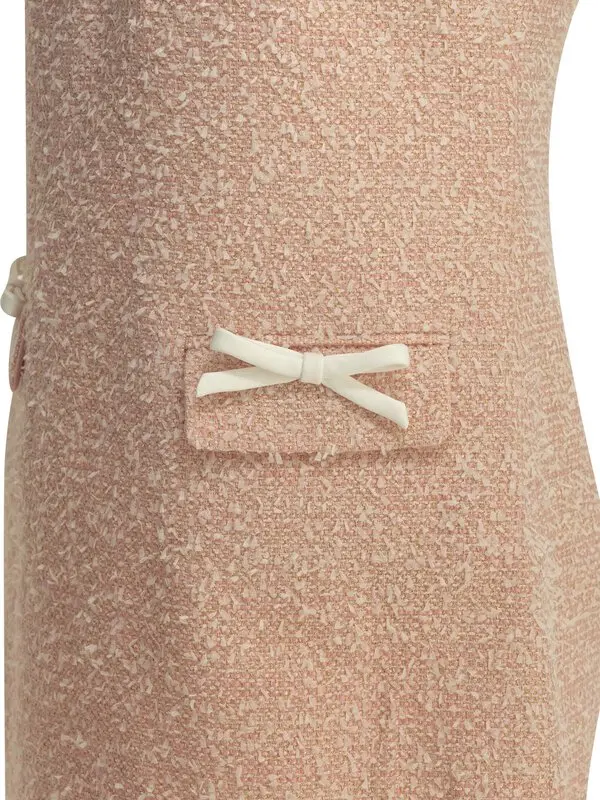 SELF-PORTRAIT Short Bouclé Dress