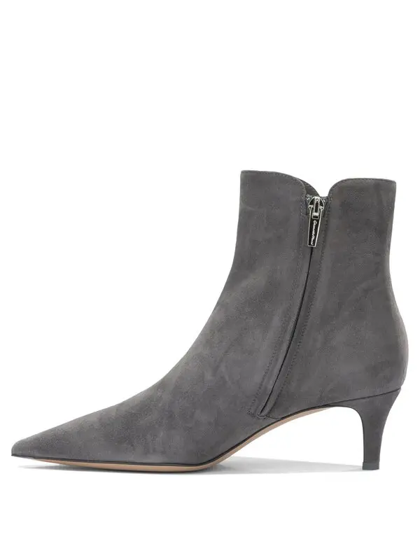GIANVITO ROSSI Levy 55 Mm' Ankle Boots With Zipper