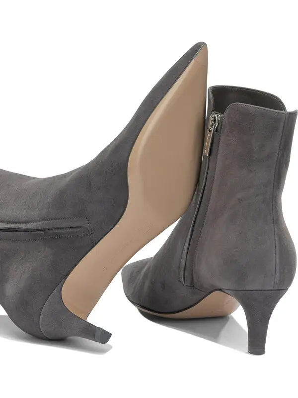 GIANVITO ROSSI Levy 55 Mm' Ankle Boots With Zipper