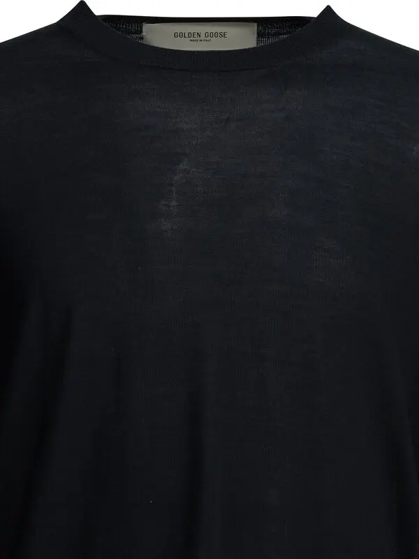 GOLDEN GOOSE Wool Crew Neck Sweater