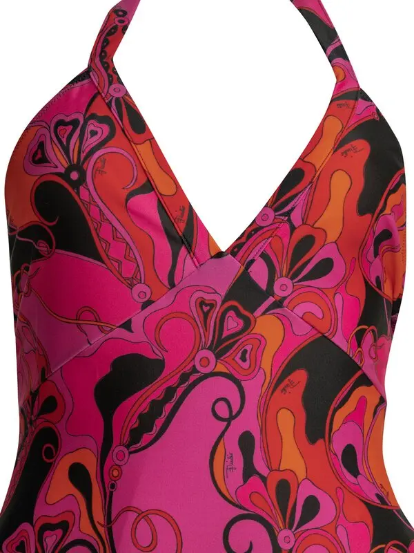 Emilio Pucci Orchidee' One Piece Swimsuit