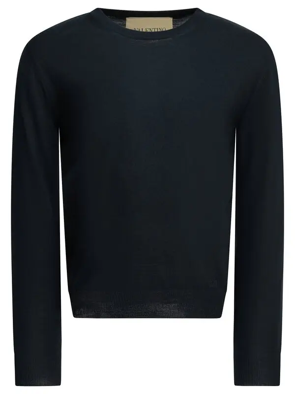 Valentino Garavani V Logo Signature' Crewneck Sweater
