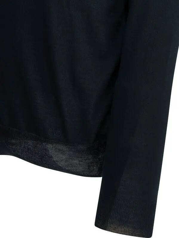 Valentino Garavani V Logo Signature' Crewneck Sweater