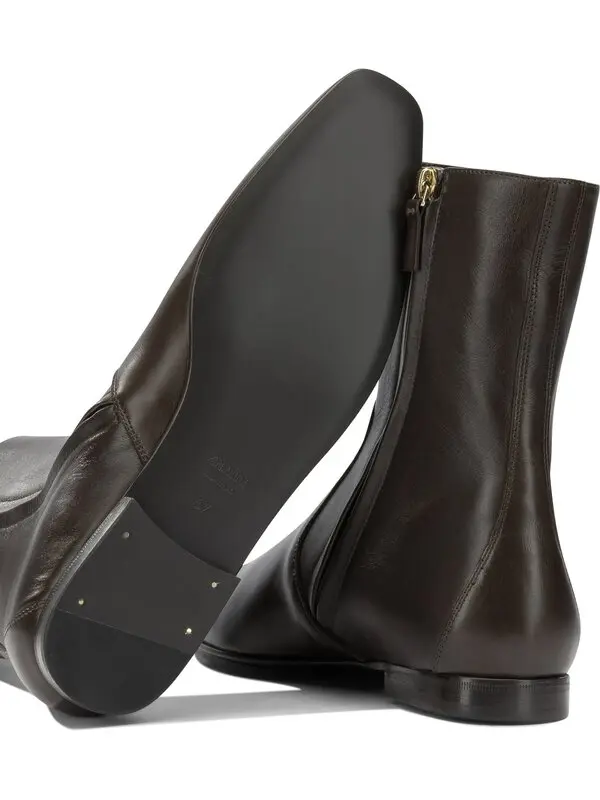 Khaite Colt' Ankle Boots With Zipper