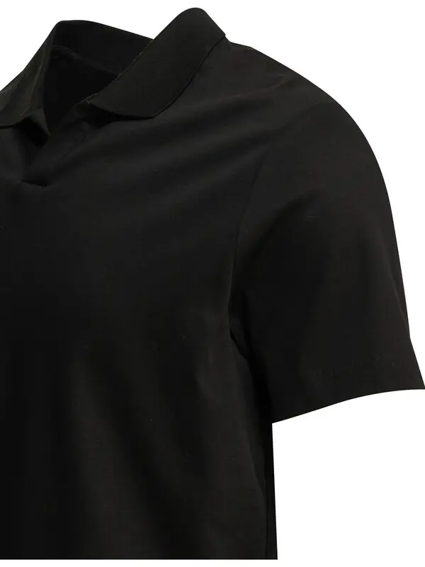 NN.07 Paul' Buttonless Polo Shirt