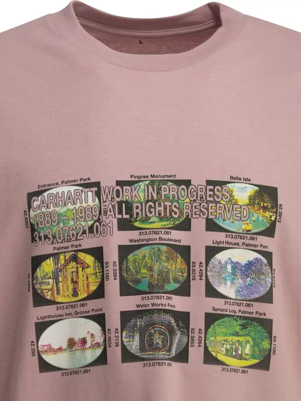 Carhartt Work In Progress Coordinates' Crew Neck T Shirt