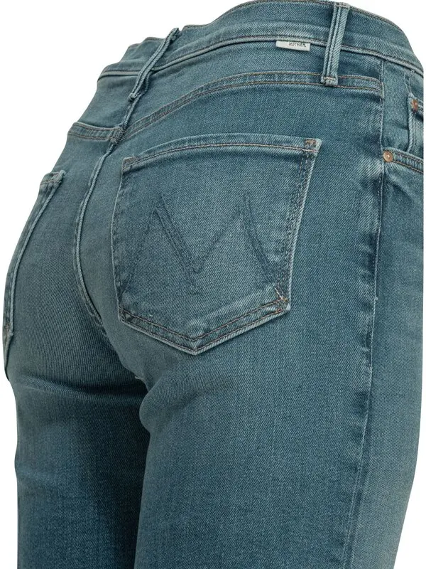 MOTHER The Kick It' Straight Leg Jeans