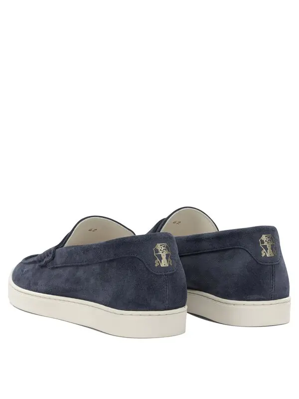 Brunello Cucinelli Suede Loafers