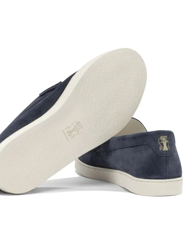 Brunello Cucinelli Suede Loafers