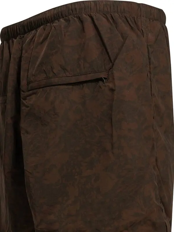 BEAMS Mil Athletic Camouflage Track Shorts