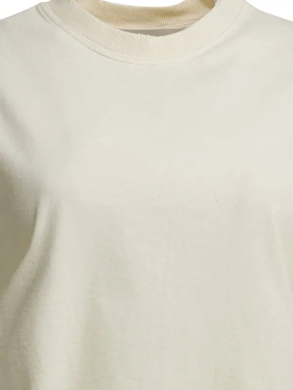 GOLDEN GOOSE Crew Neck T Shirt With Reverse Logo