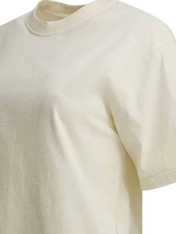 GOLDEN GOOSE Crew Neck T Shirt With Reverse Logo