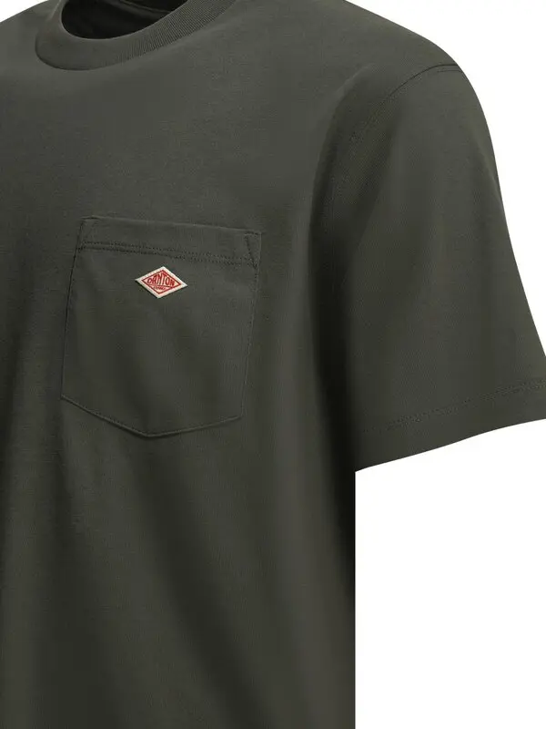 DANTON Pocket' Crewneck T Shirt