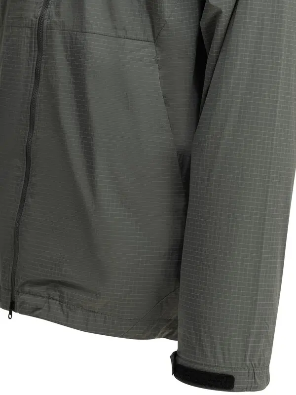 GOLDWIN Dope Dyed Ripstop Windbreaker Jacket - Grey