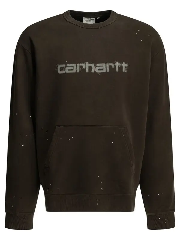 Carhartt Work In Progress Painter Crewneck Sweatshirt - Brown