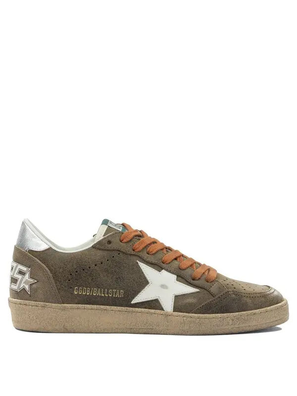 GOLDEN GOOSE Ball Star' Sneakers - Brown