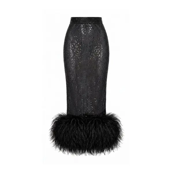 OSCARMORRIS Bianca Skirt - Black