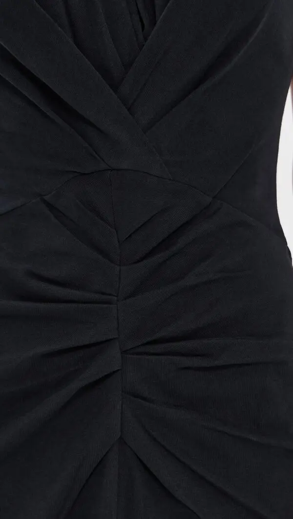 Isabel Marant Étoile Nadra Jersey Maxi Dress - Black