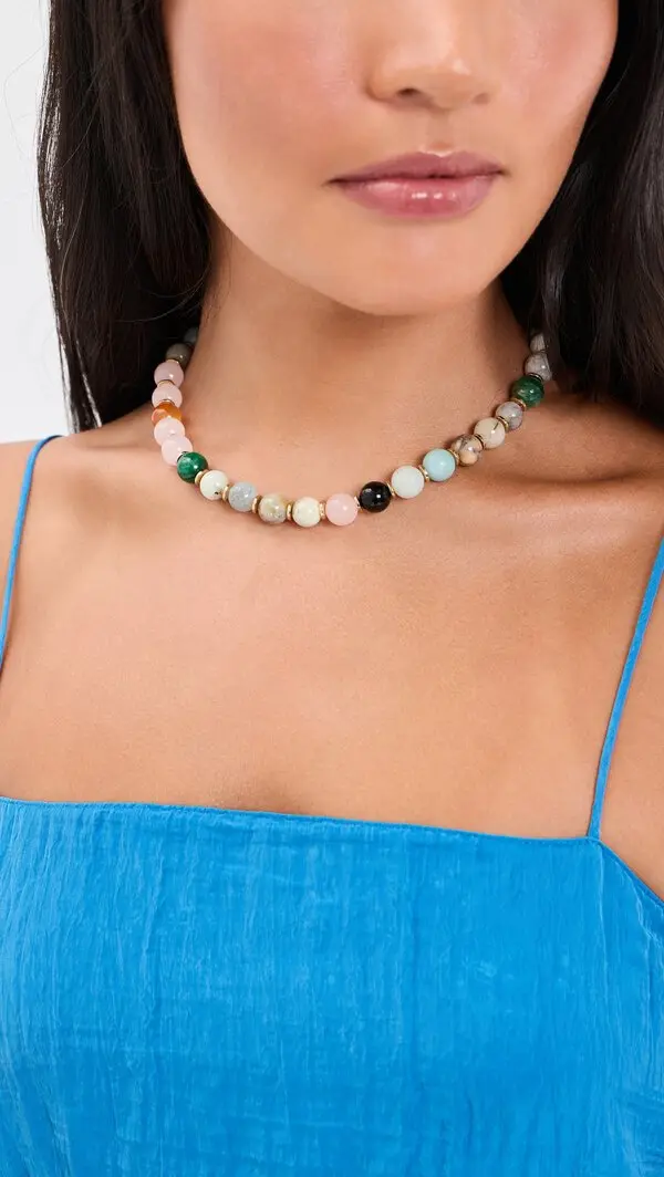 Shashi Collier En Pierre Necklace