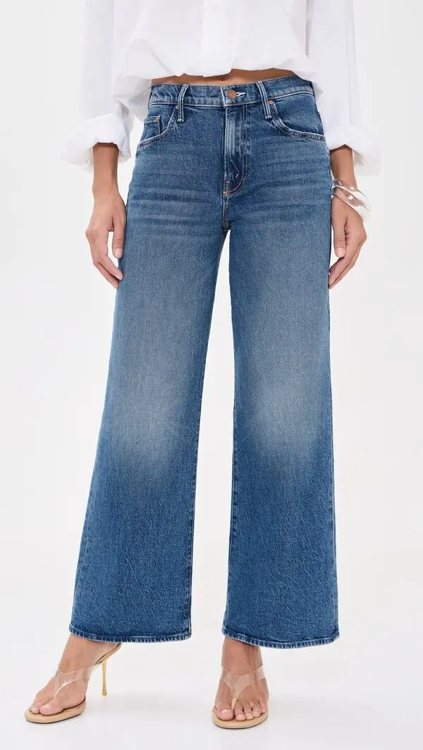 MOTHER The Mid Rise Maven Flood Jeans